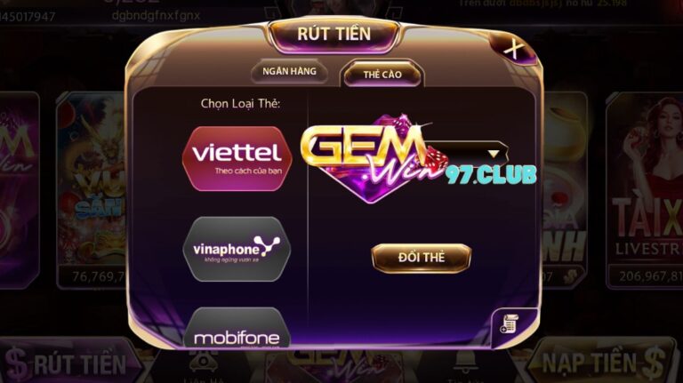 Gemwin - Cổng Game Bài Đổi Thưởng Uy Tín Hàng Đầu Châu Á